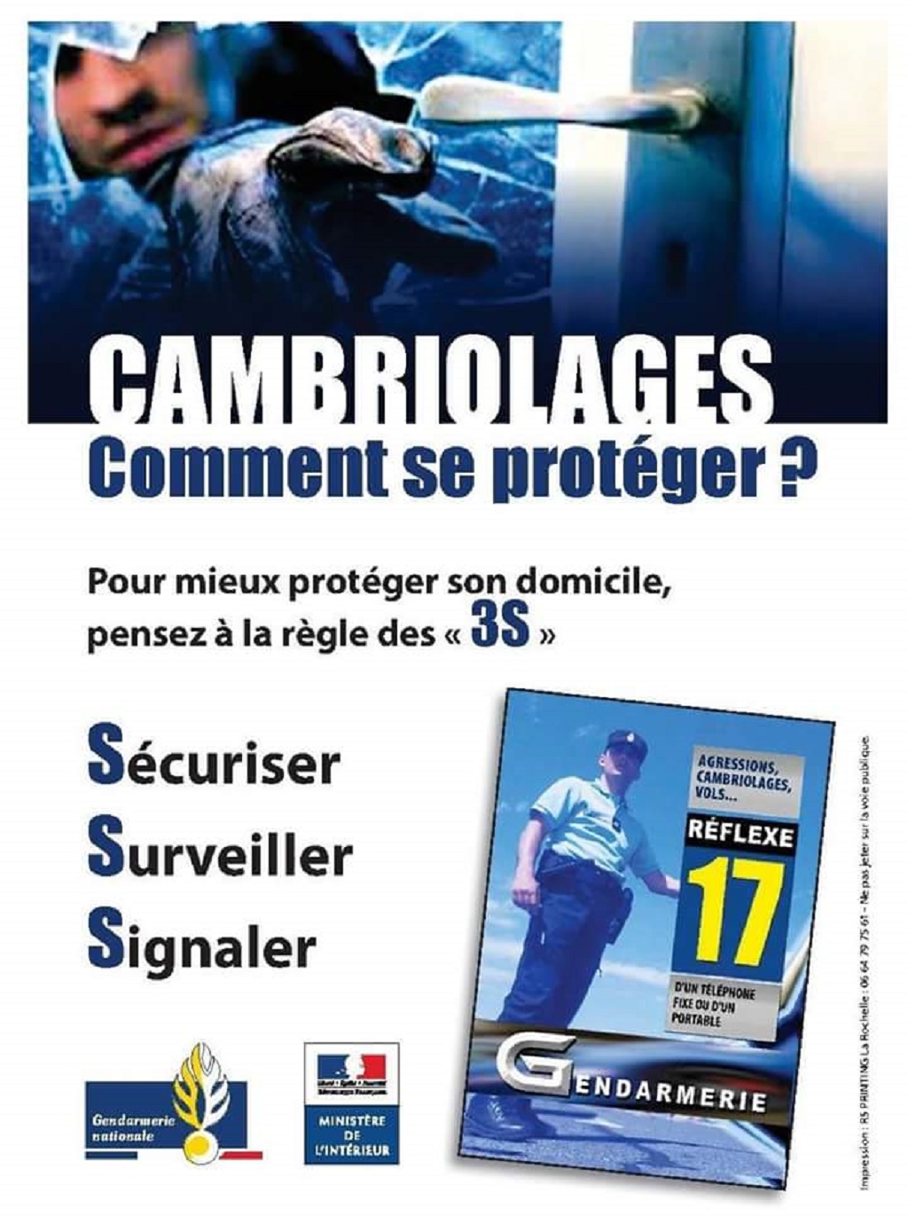 Lutte contre les cambriolages - Port d'Envaux Lutte contre les cambriolages - Port d'Envaux